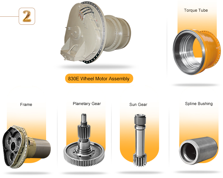 930E wheel motor assembly